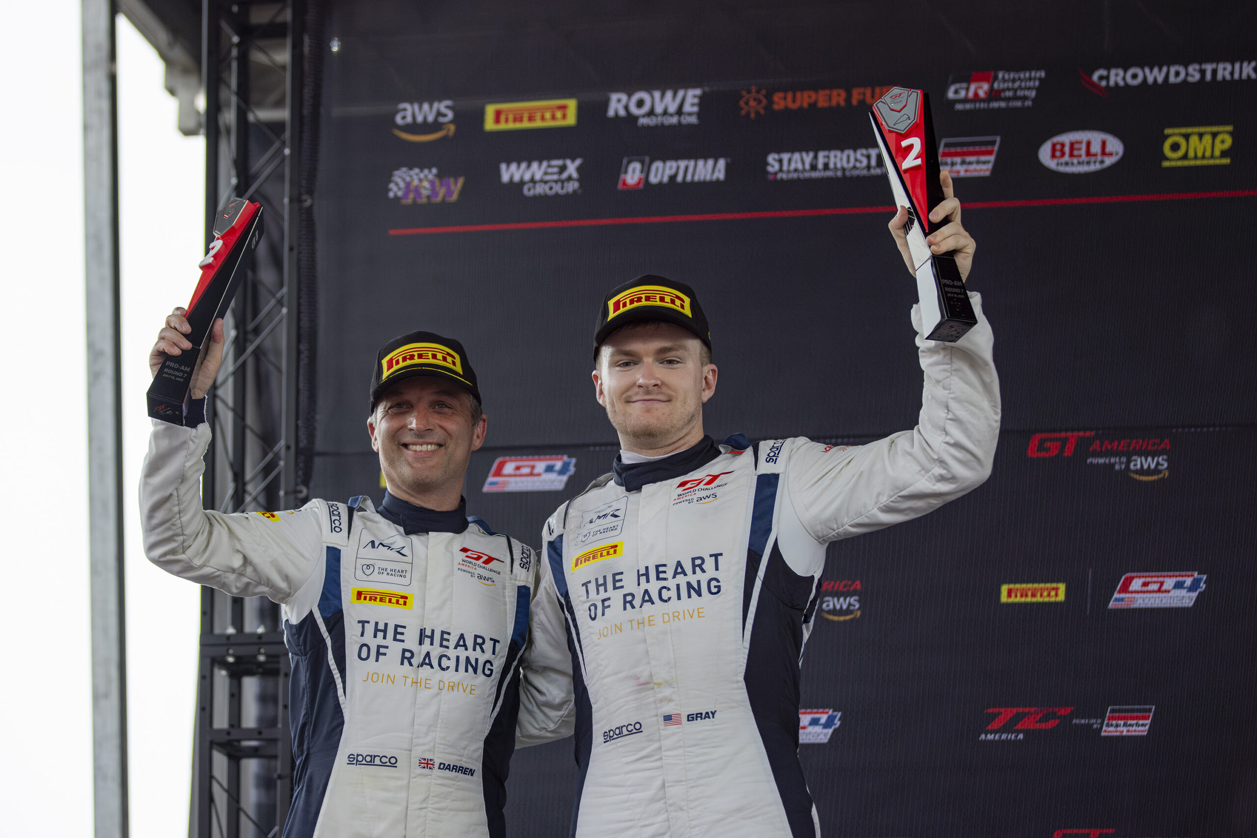 The Heart of Racing secures first GTWCA podium at VIR – Sunday Group ...