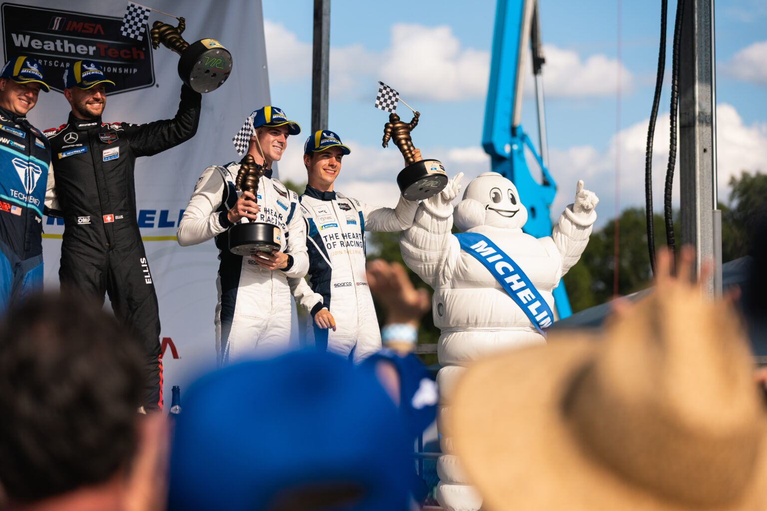 The Heart of Racing finishes third at the Michelin GT Challenge weekend ...
